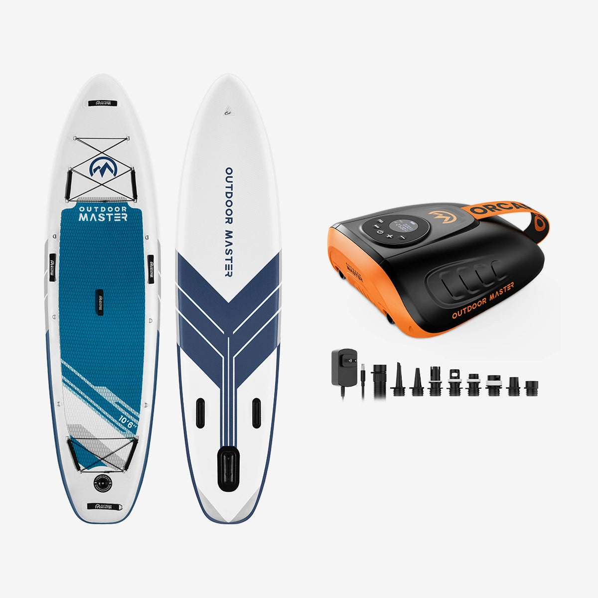 10'6" iSUP Board + ORCA PRO Pump – 2-in-1 Bundle with Smart High ...