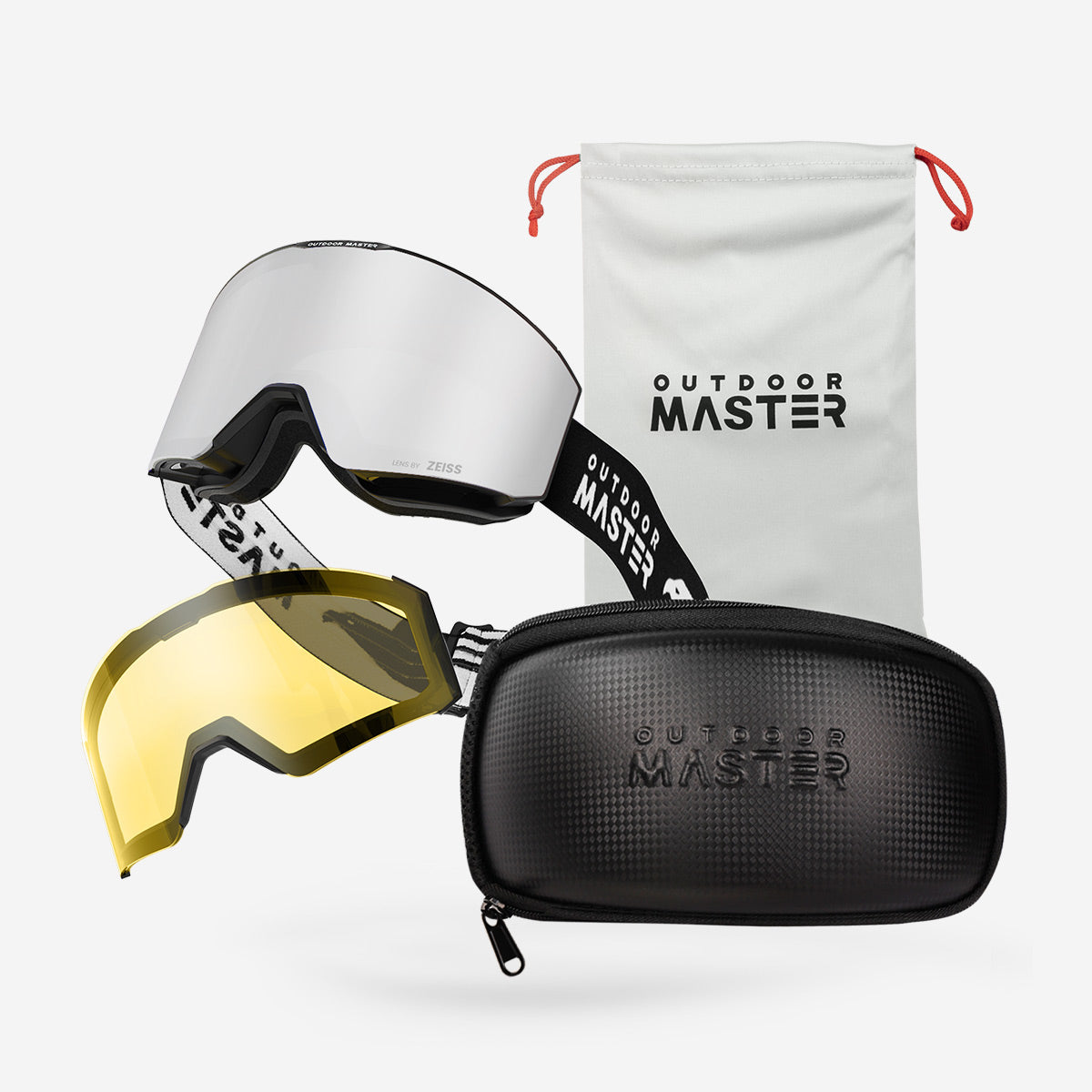 Falcon Cylindrical Zeiss Lens Ski Goggles | Outdoor Master®