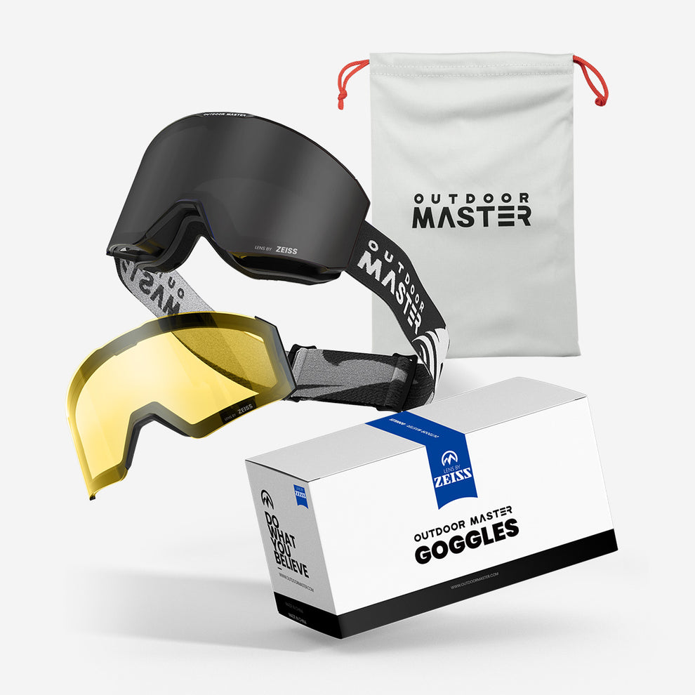 FALCON Dual ZEISS Snow Goggles – High-Contrast Vision & Quick Lens Swap ...