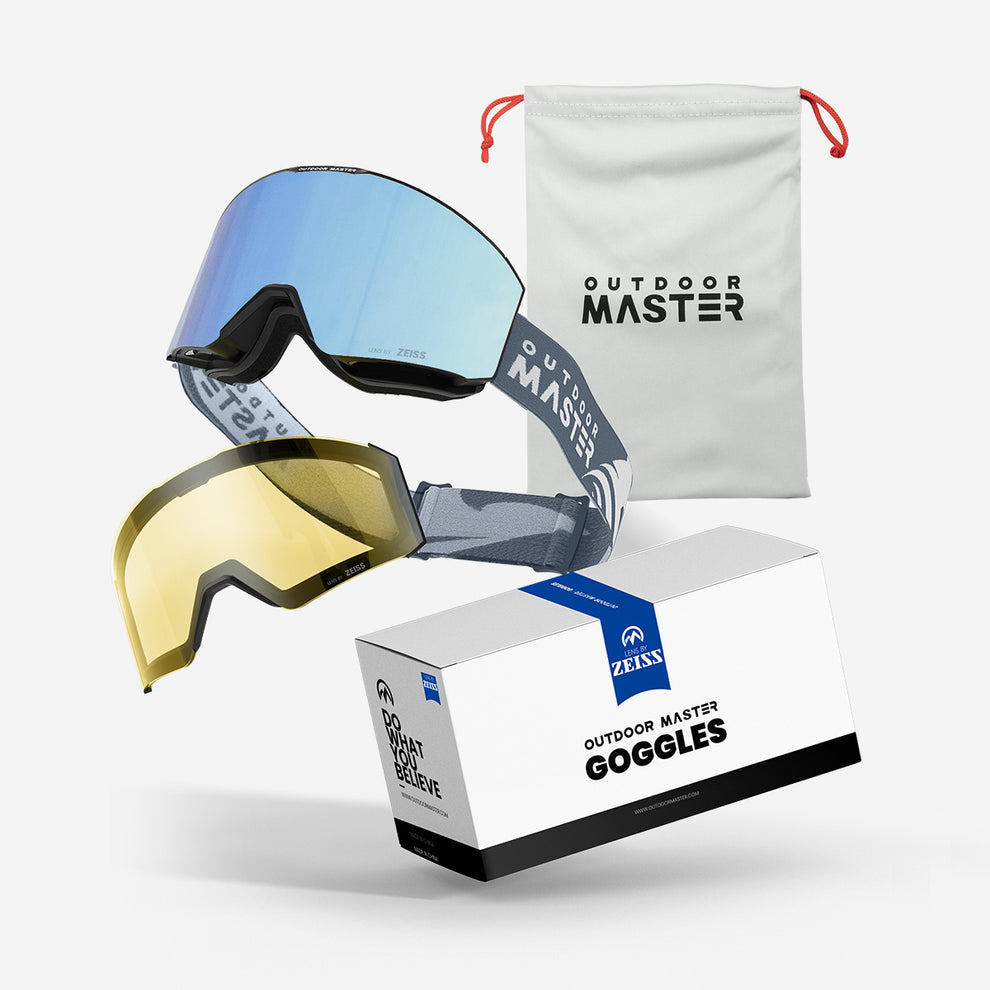 FALCON Dual ZEISS Snow Goggles – High-Contrast Vision & Quick Lens Swap ...