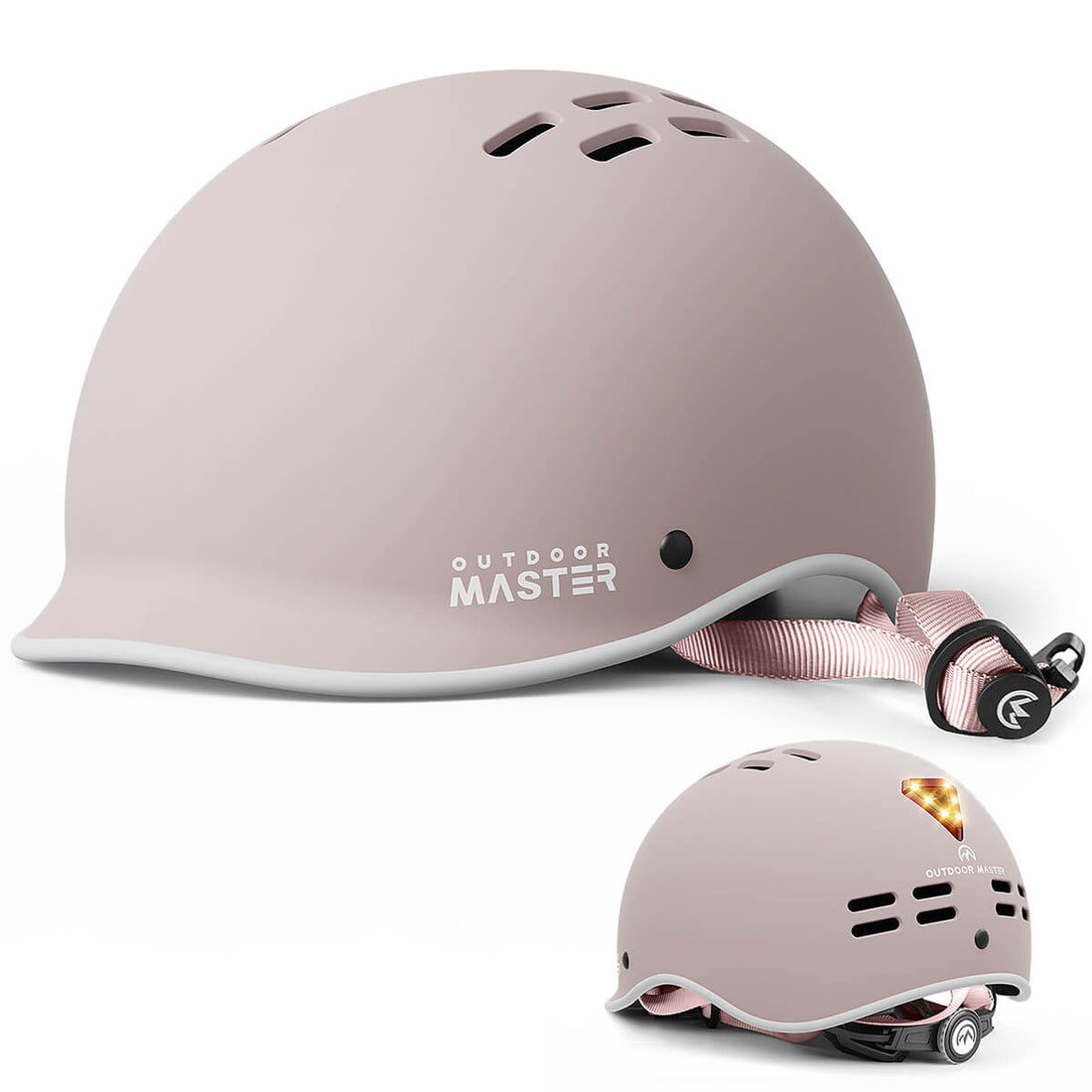 Goat Skate & Cycling Helmet with Light | Outdoor Master®