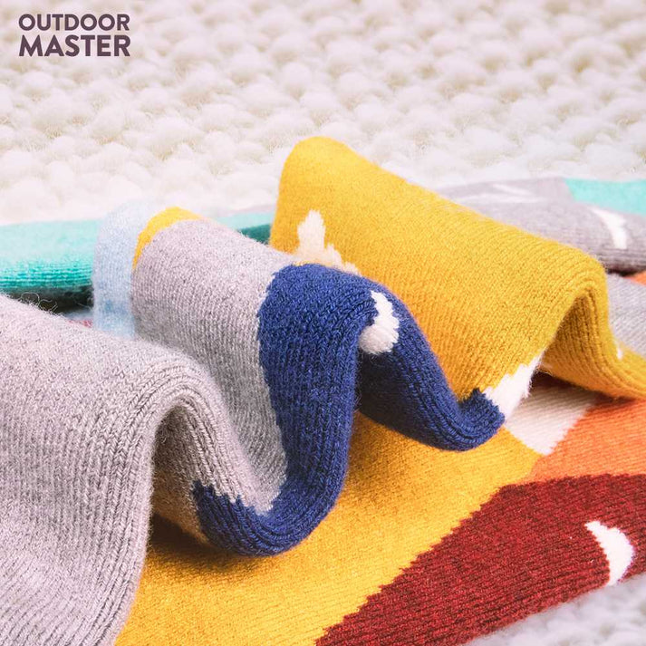 Children's Merino Wool Ski Socks | Cozy & Breathable | OutdoorMaster®
